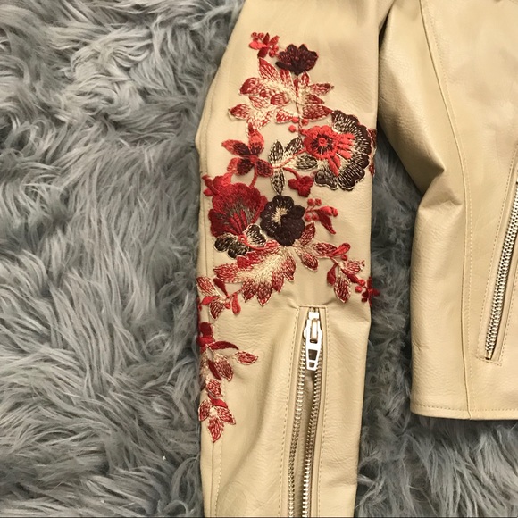Blank NYC | Jackets & Coats | Nwt Blank Nyc Floral Embroidered Jacket | Poshmark